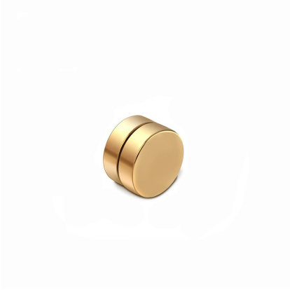 1 Pcs Punk Unisex Strong Magnet Magnetic Ear Stud Non Piercing Earring ...