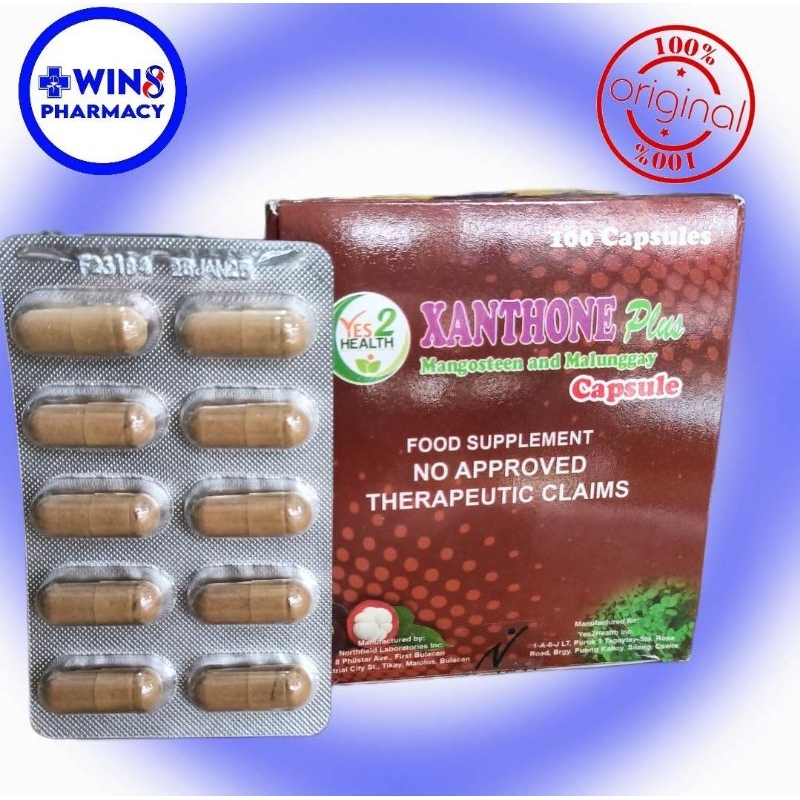 Xanthone Plus Capsules (10 caps/Pad) | Shopee Philippines