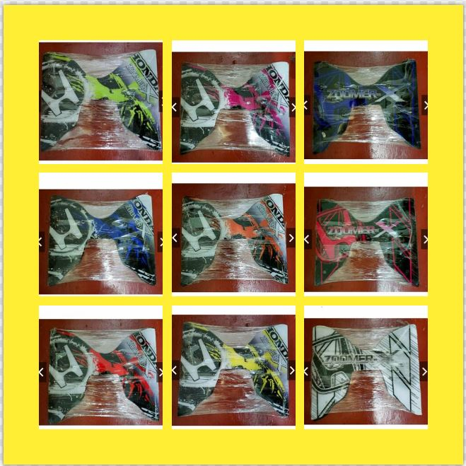 ZOOMER / ZOOMER-X / HONDA ZOOMER ACRYLIC FOOTBOARD MATTING WITH BOLTS ...