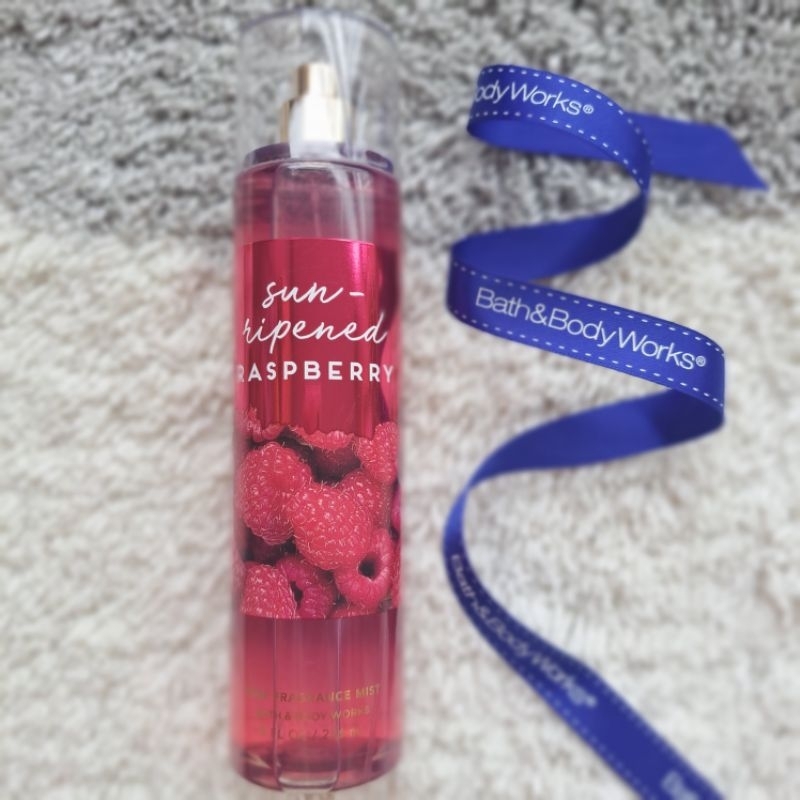 Original Bath & Body Works USA Sun Ripened Raspberry Fine Fragrance ...