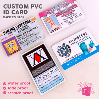 Custom Personalized PVC ID Card | Shopee Philippines