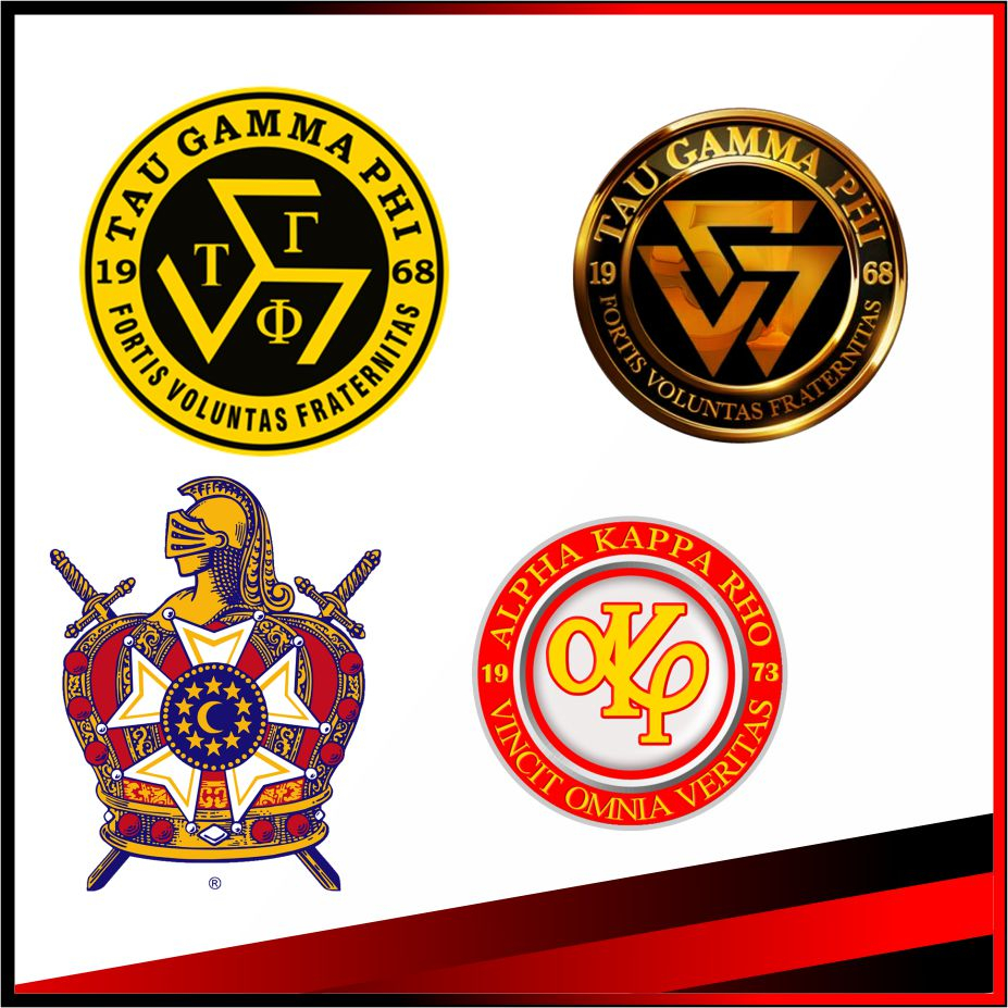 Fraternity Logo Printed (AKRho, Skepton, Deltans, Betans, Triskelions ...