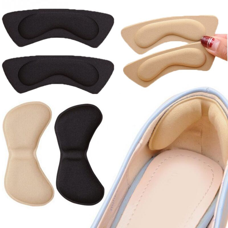 1 Pair Gel Silicone Heel Grip Back Liner Shoe Insole Pad Cushion Insert ...