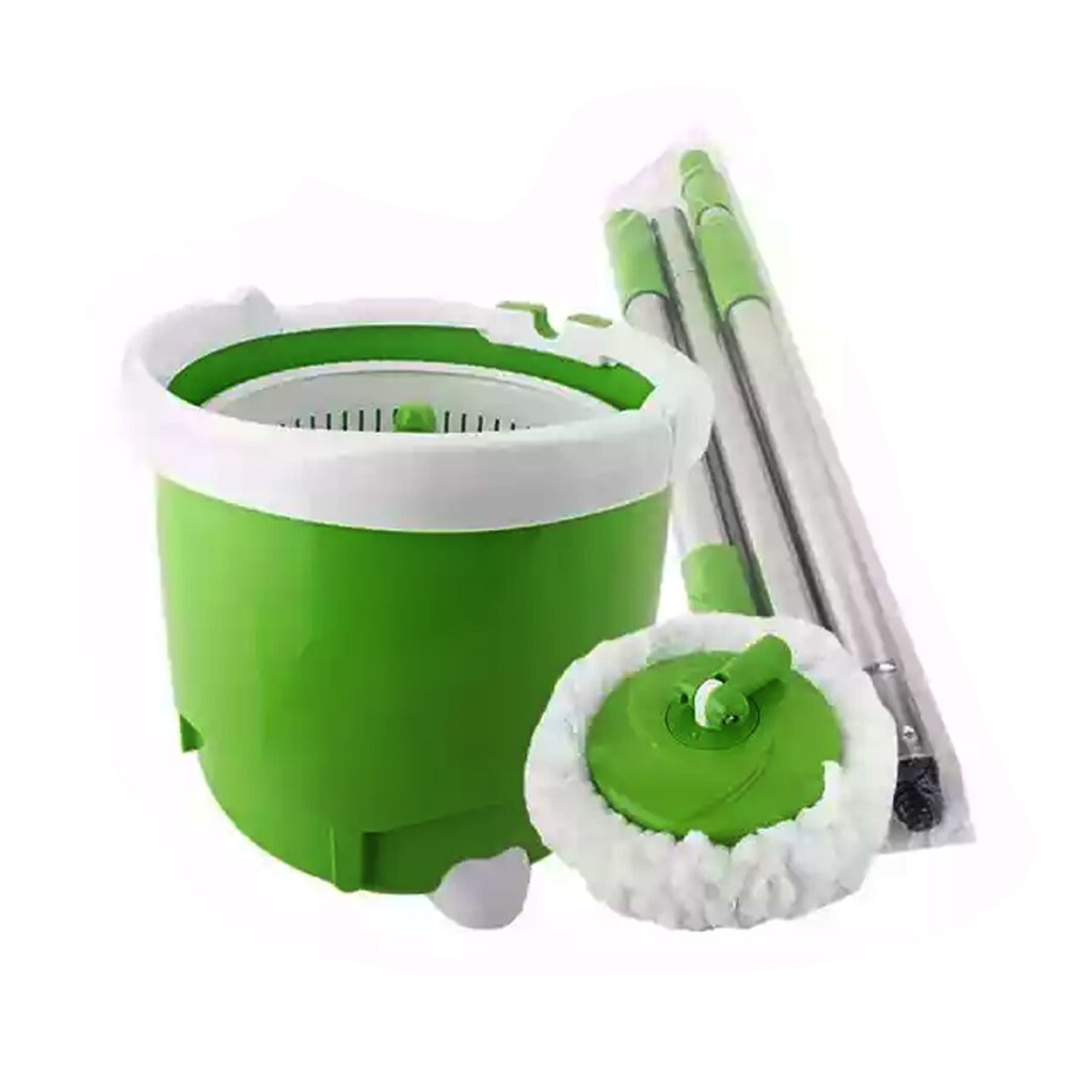 3M Scotch Brite Green Single Spin Mop Compact / Clean / 100% Microfiber ...