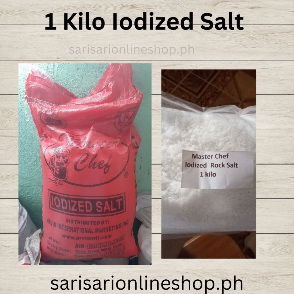 Iodized Salt Master Chef | Shopee Philippines
