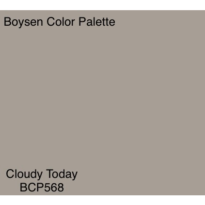 Boysen Permacoat Acrylic Latex Cloudy Today BCP568 (Color Pallette ...