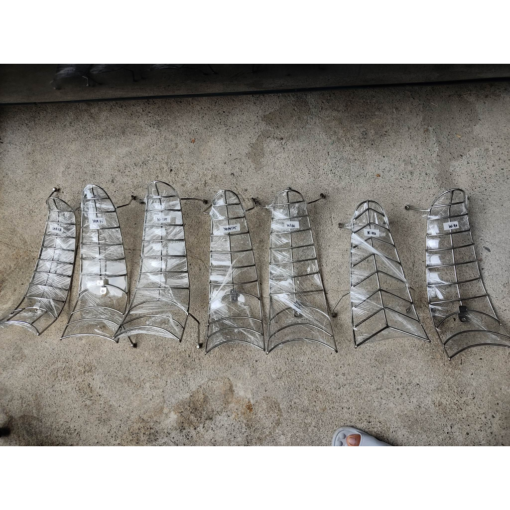 HIGH STAINLESS STEP GRILL For SMASH/ XRM 125 FI/WAVE 125i s/XRM 125 ...