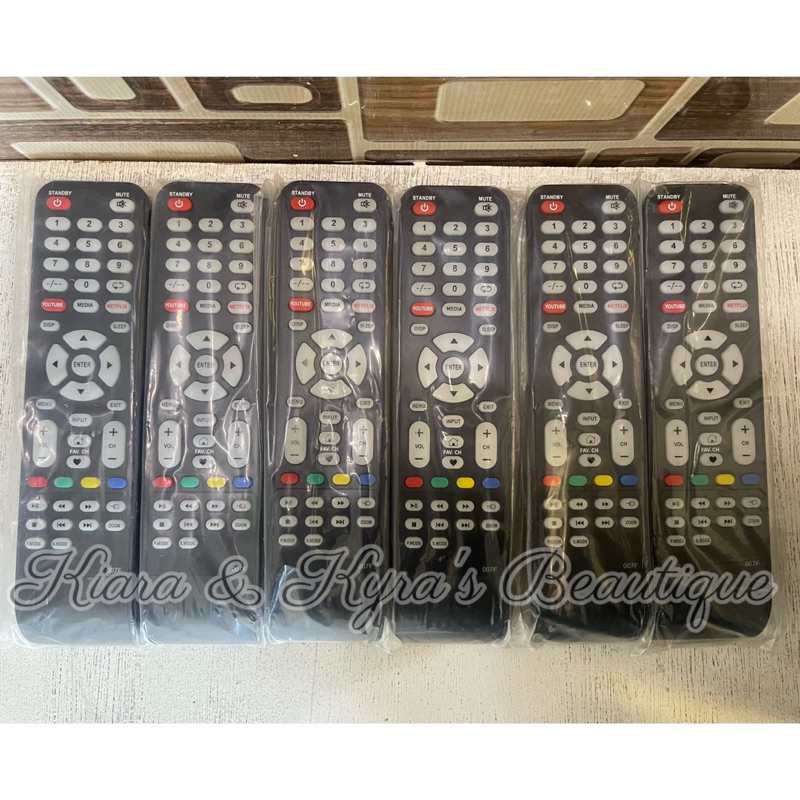 NVISION REMOTE ORIGINAL SMART/LED TV NVISION 007F(S16) | Shopee Philippines