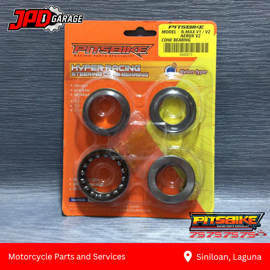 JPD Garage PITSBIKE Steering Cone Bearing NMAX V1 V2 / AEROX V2 | Shopee Philippines