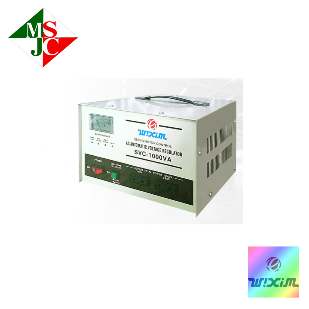Automatic Voltage Regulator AVR SVC-1000VA Single Phase, Servo Motor ...