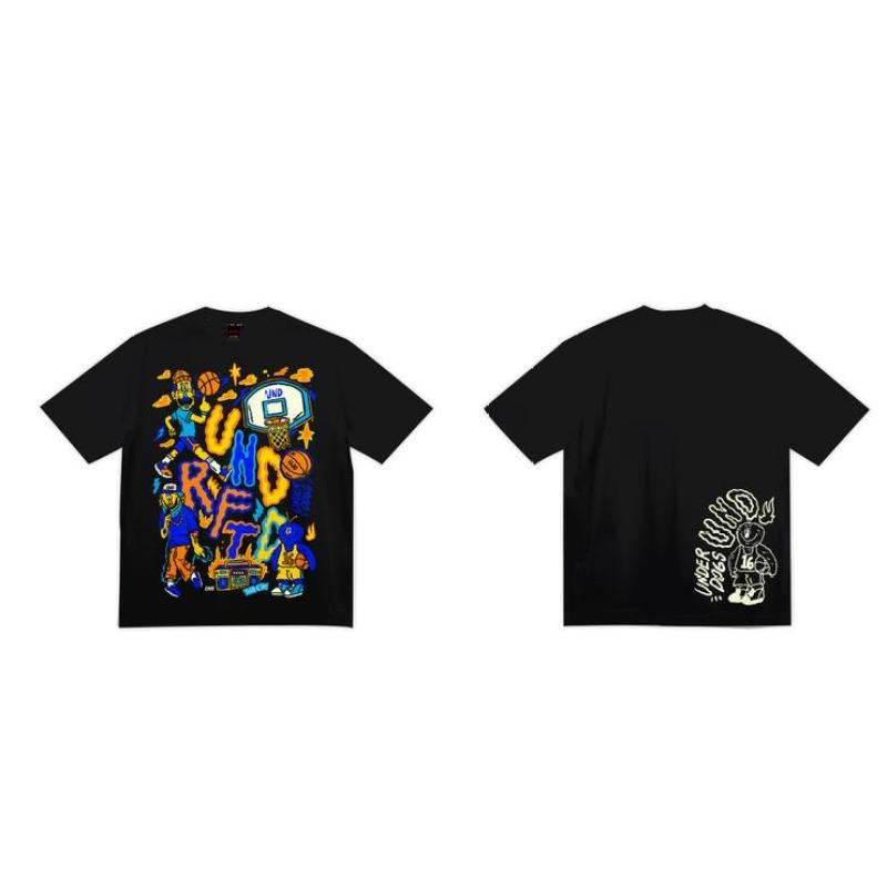 UNDRAFTED CLOTHING - Impala Tee Black TSHIRT Unisex t-shirt cotton tops ...