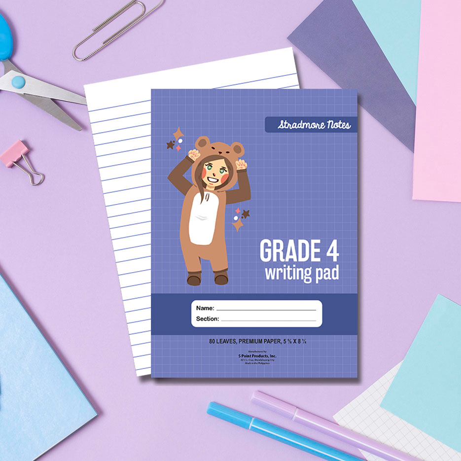 Stradmore Missy Grade 4 Pad Paper (80 Leaves) (Assorted Only) | Shopee ...