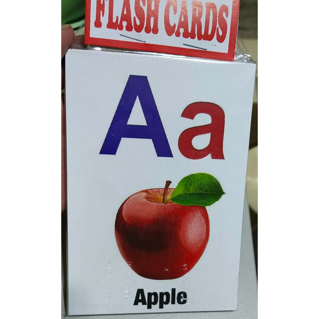SMALL Flash Cards Alphabet ( APPLE ) APPROX. 3.75 X 5.25 Inches ...