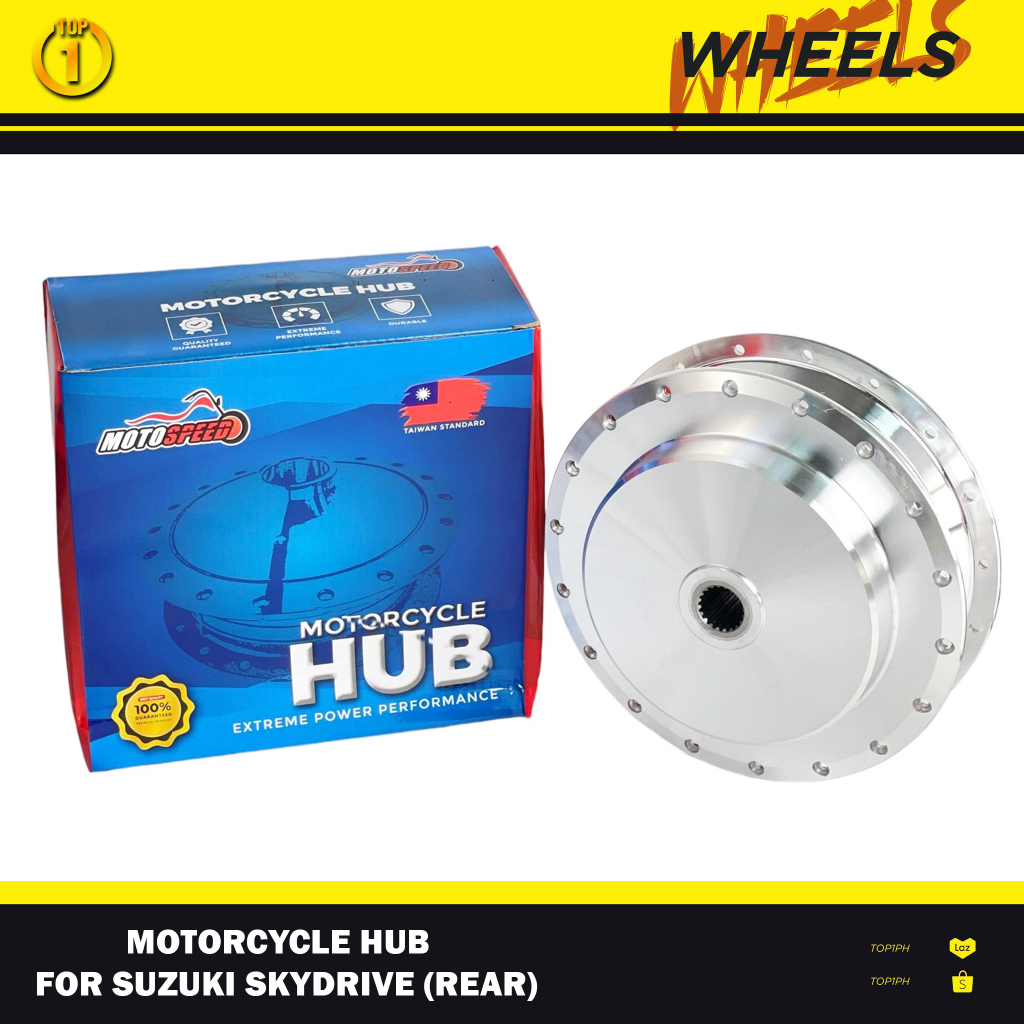 TOP1 Rear Hub For Skydrive 125 Motorcycle Hub | Shopee Philippines
