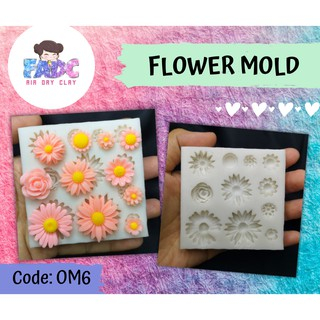 SM57 Flower Mold Square - Silicone Molder | Shopee Philippines