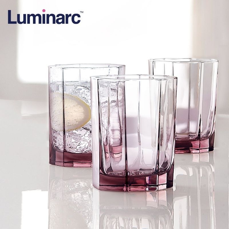 Luminarc Octime Diamond 6pcs glasses 300ml | Shopee Philippines