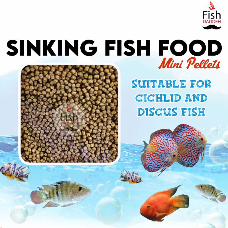 Cichlid & Discus Sinking Fish Food 120g REPACK | Shopee Philippines