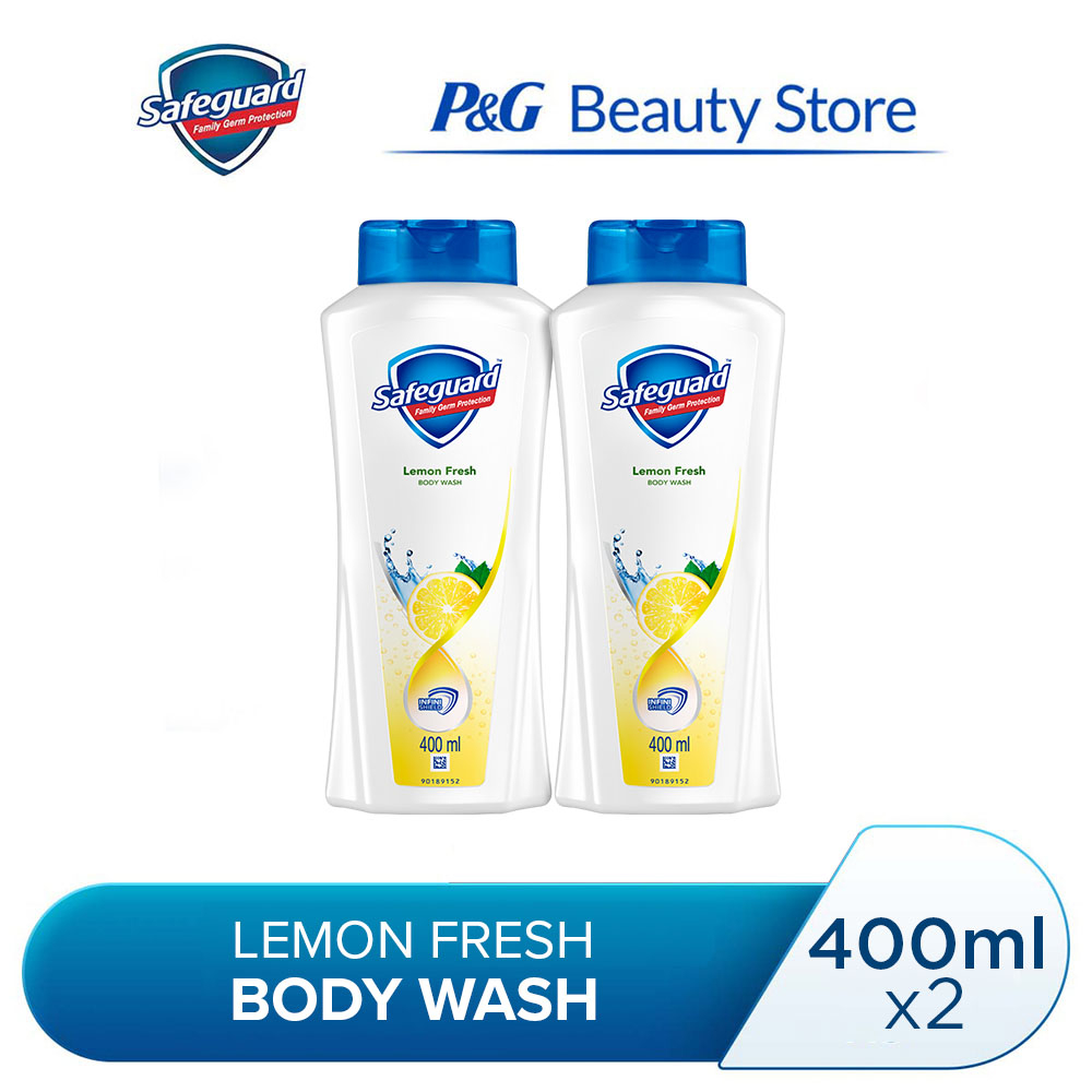 Safeguard Lemon Fresh Body Wash 400ml Duo Shopee Philippines