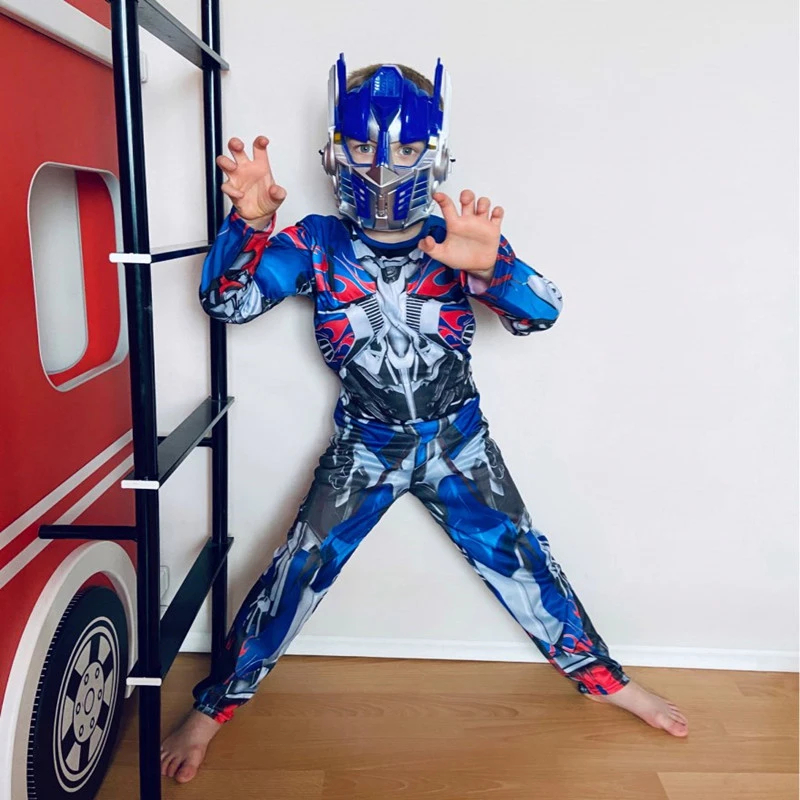 3D Printing Transformer Optimus Prime W/Foam & Mask Costume For Boys ...