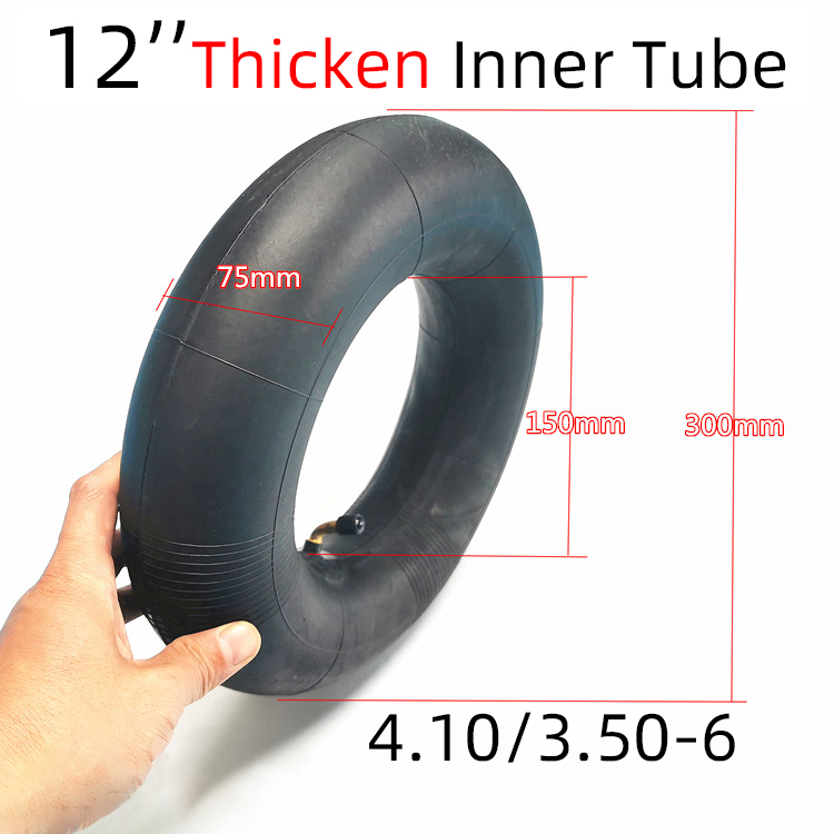 12 Inch Inflatable Caster Rubber Wheels Heavy Duty Push Cart Off-road ...