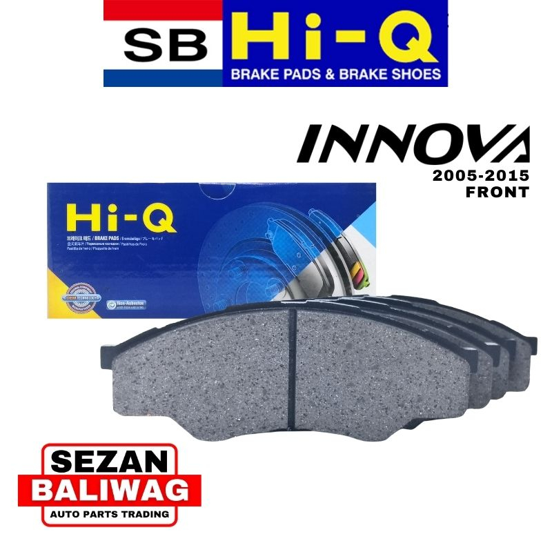 HI-Q FRONT BRAKE PAD TOYOTA INNOVA 2005-2015 SP1276 | Shopee Philippines