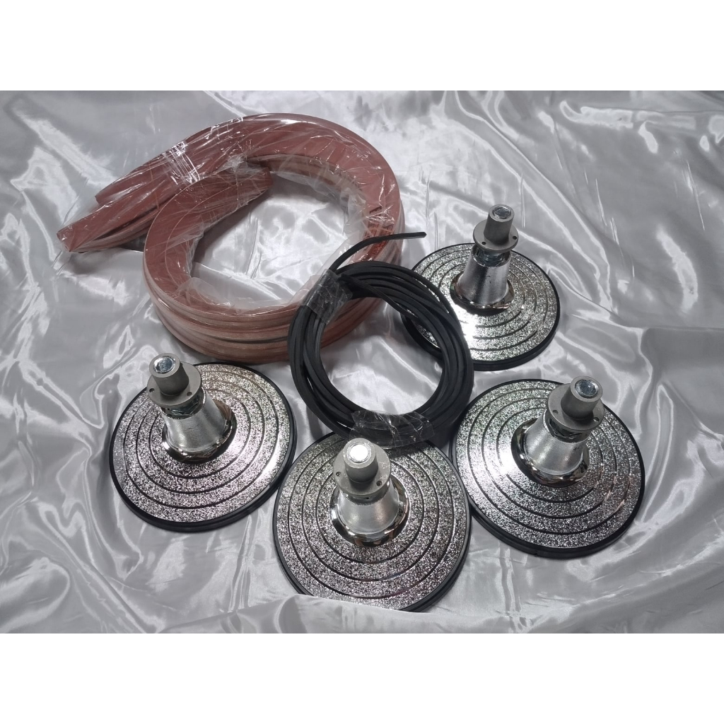 Combo of K66 MASTER BANDA W/ RUBBER LISTON, LEG LEVELER CHROME ...