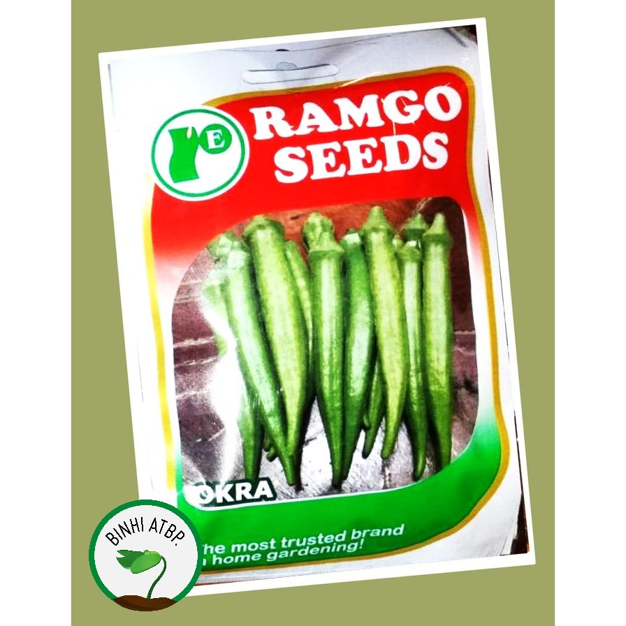 Ramgo Okra Smooth Green Seeds | Shopee Philippines