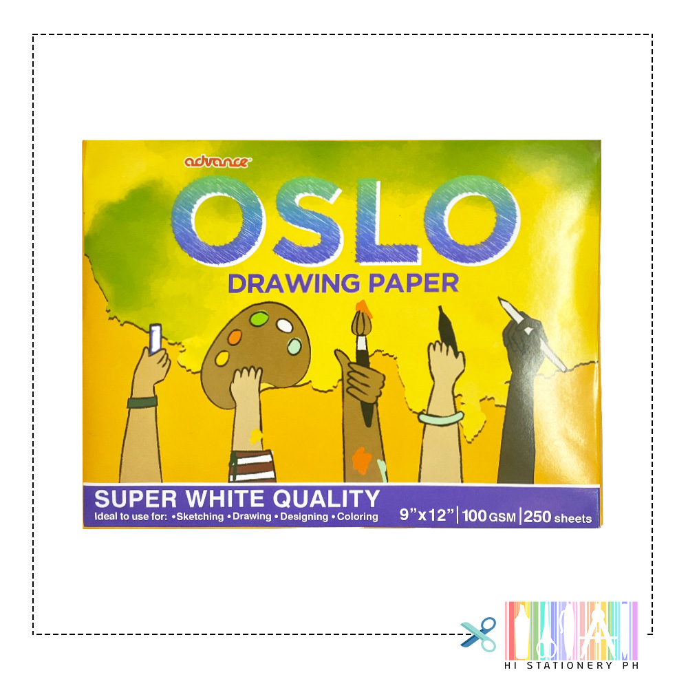 Oslo Drawing Paper 250 sheets | Shopee Philippines