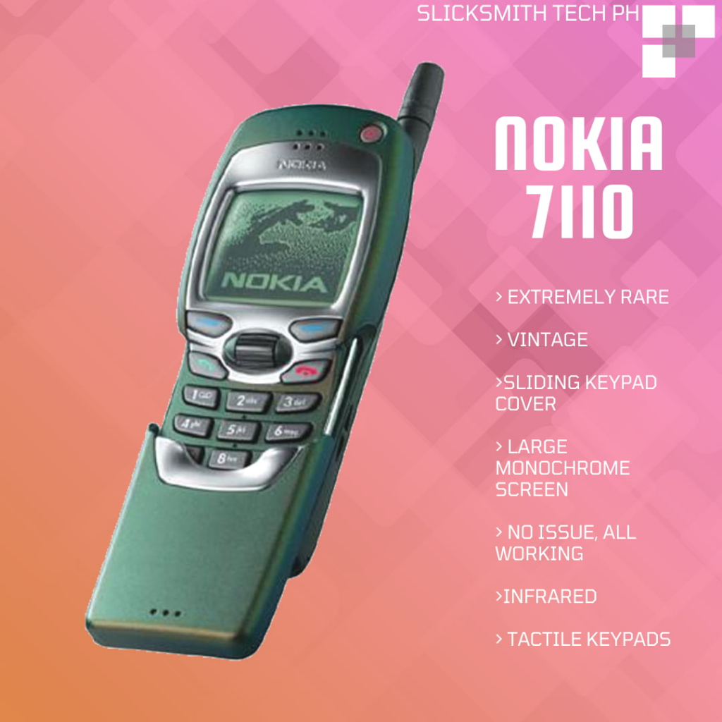 Original Nokia 7110 Openline | Rare Vintage Phone | Shopee Philippines