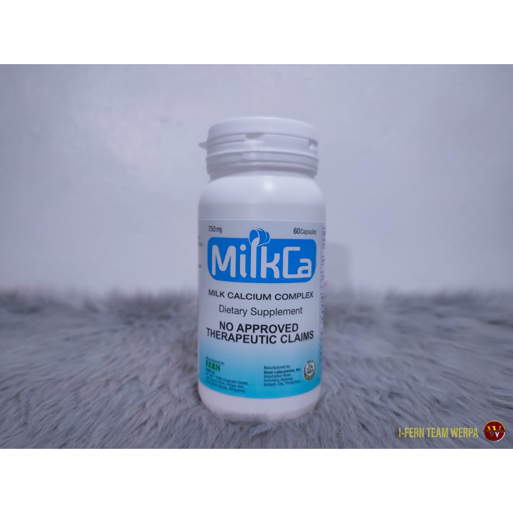 Milka 60 Capsules Calcium from real milk Pure Milk | Shopee Philippines