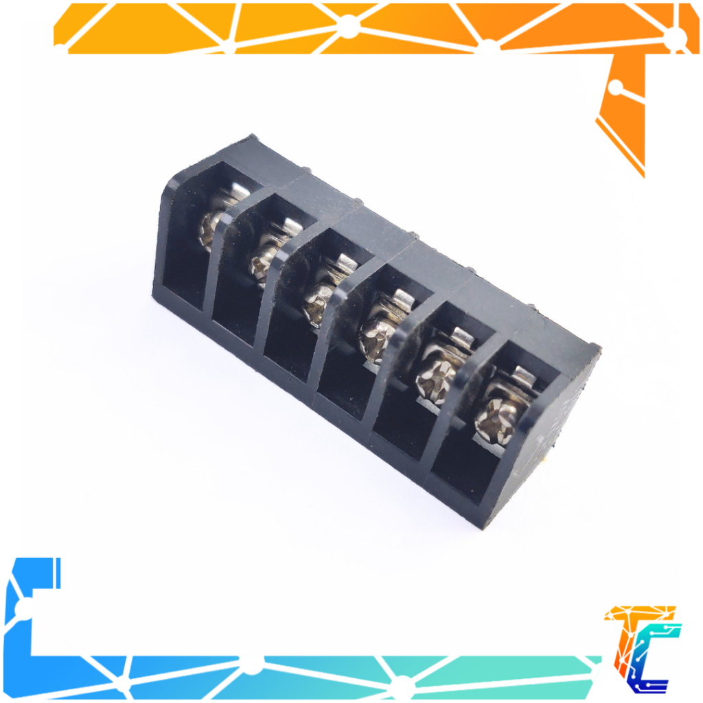 Screw Terminal Block Connector 6pin 4mm | Shopee Philippines