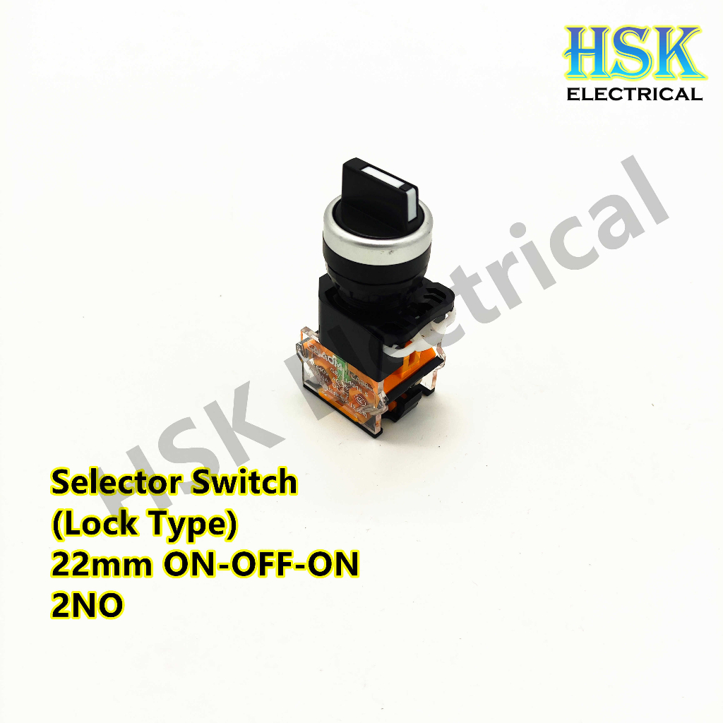 22mm LA38 Series Pushbutton Pushlock Selector Switch Key Switch ...