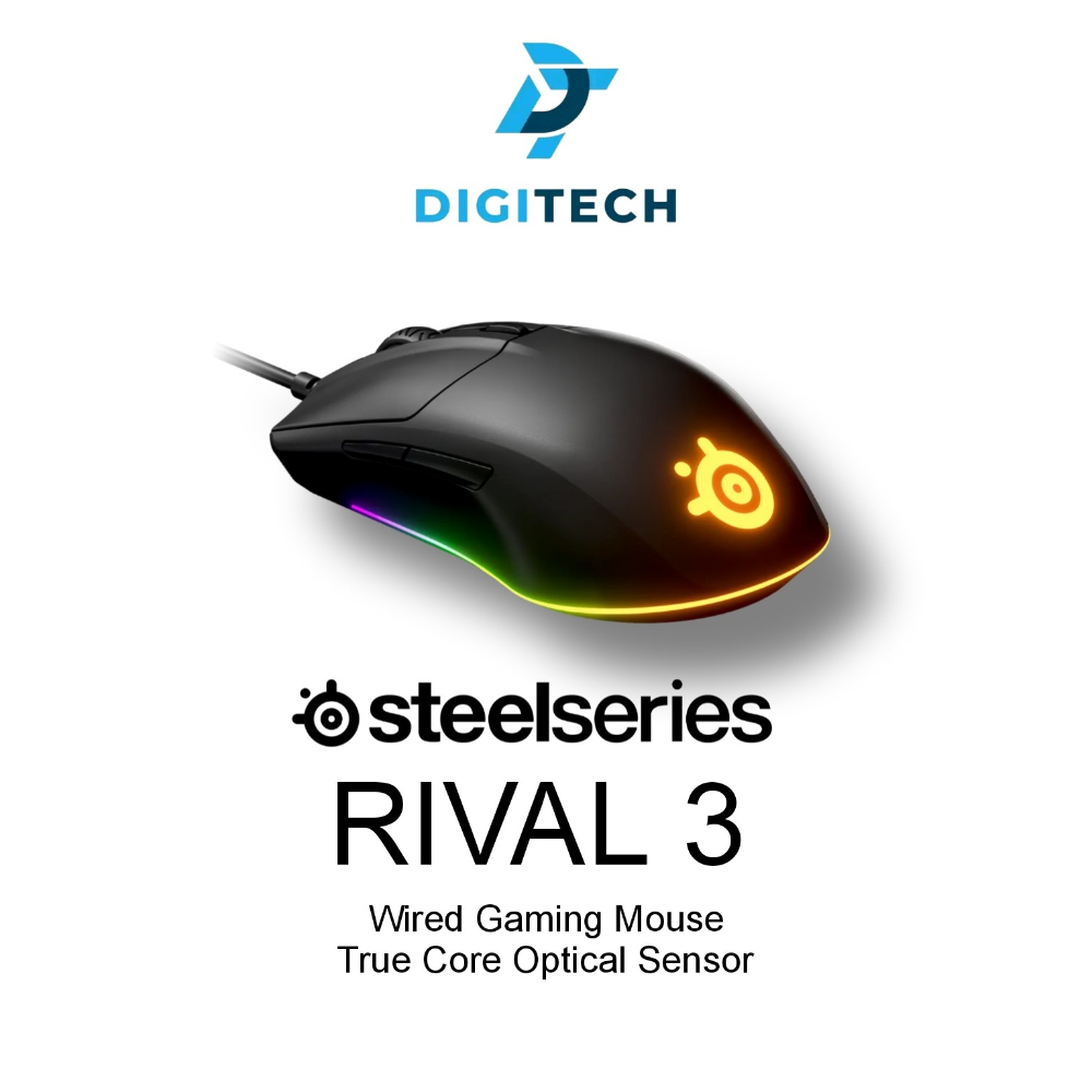 STEELSERIES RIVAL 3 GAMING MOUSE | Shopee Philippines