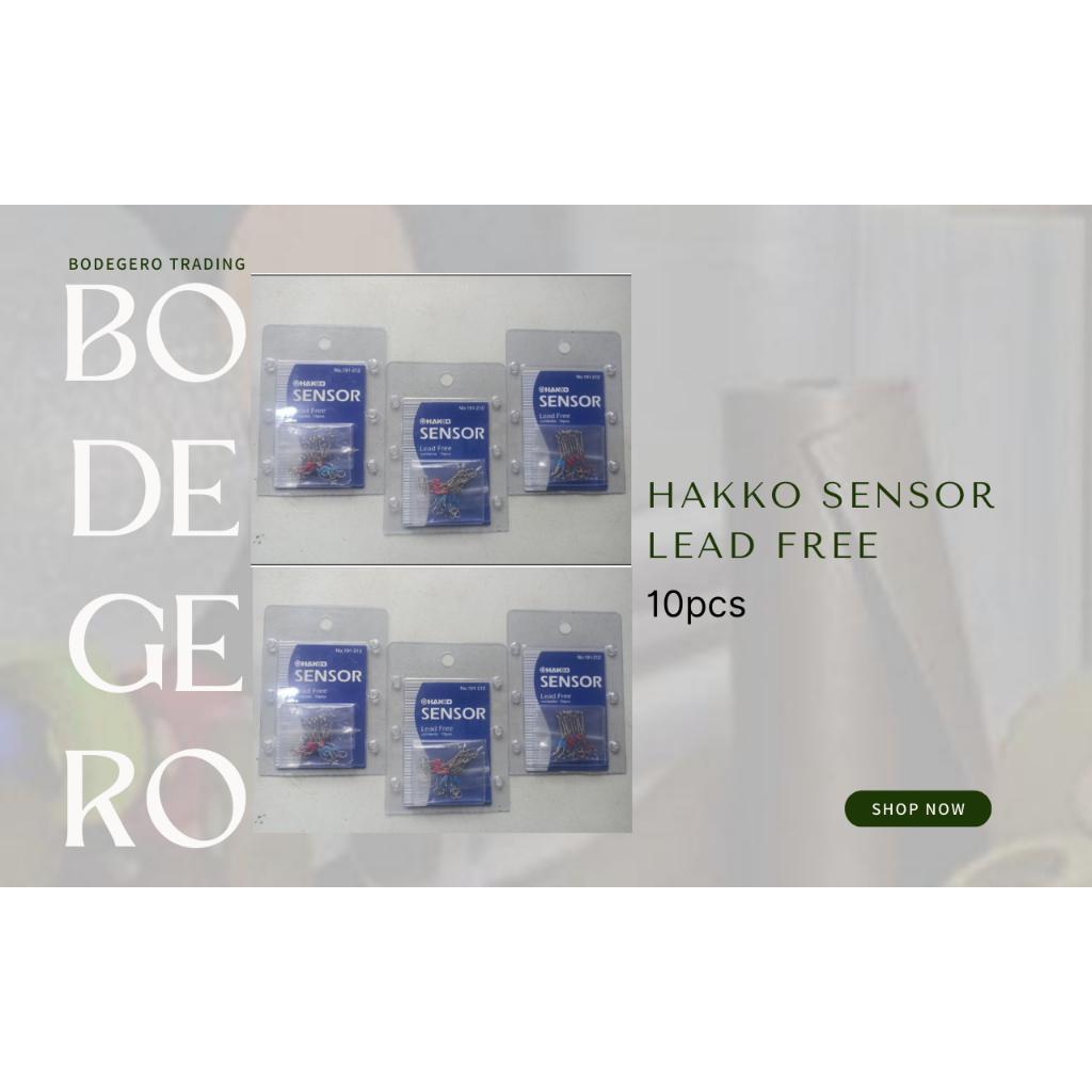 Hakko Sensor Lead Free | Shopee Philippines