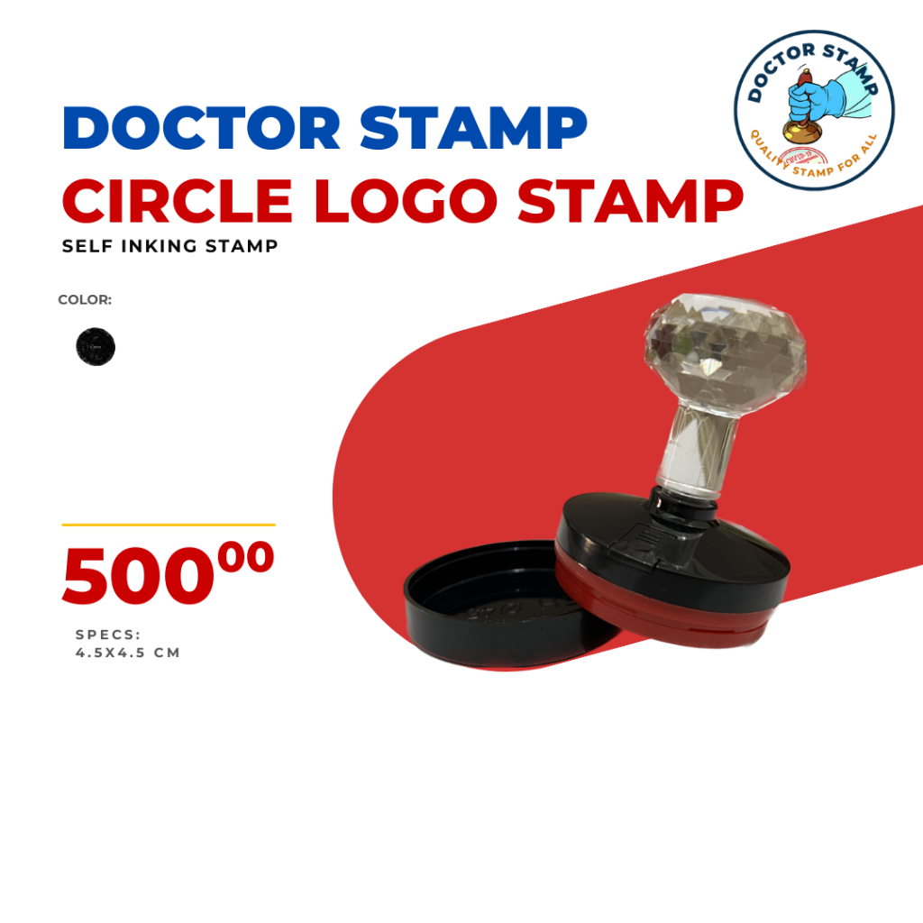 Doctor Stamp Circle Logo Stamp | Shopee Philippines