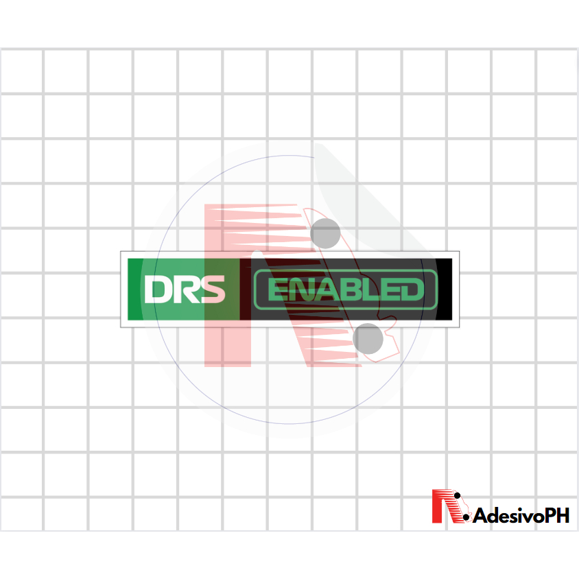 DRS Enabled - FORMULA 1 / MATTE / Waterproof / Scratchproof | Shopee ...