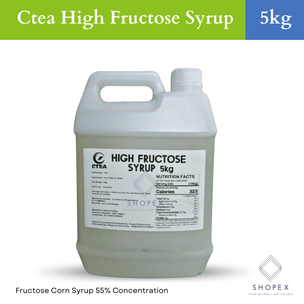 Ctea High Fructose Syrup 5kg / Milktea Fructose syrup | Shopee Philippines