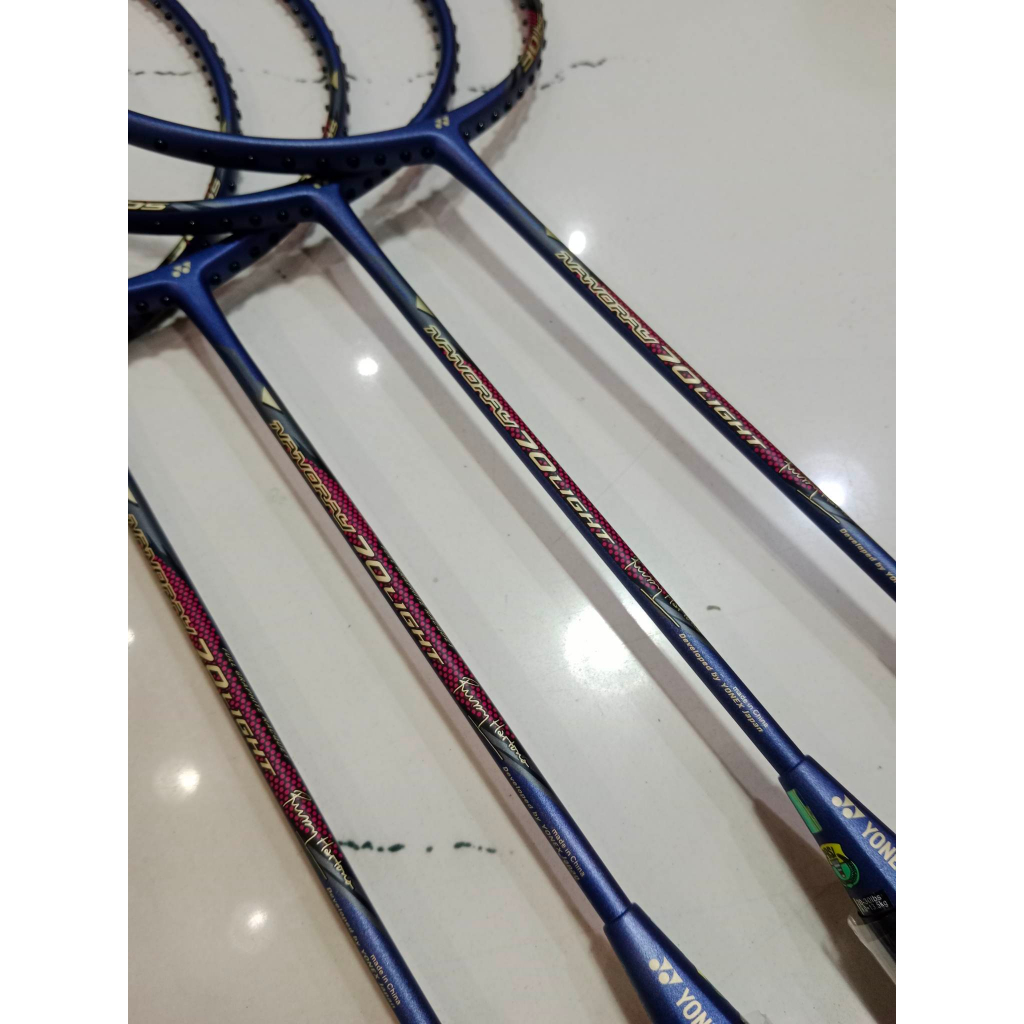 NANORAY 70 LIGHT DEEP PURPLE ( BADMINTON RACKET ) | Shopee Philippines
