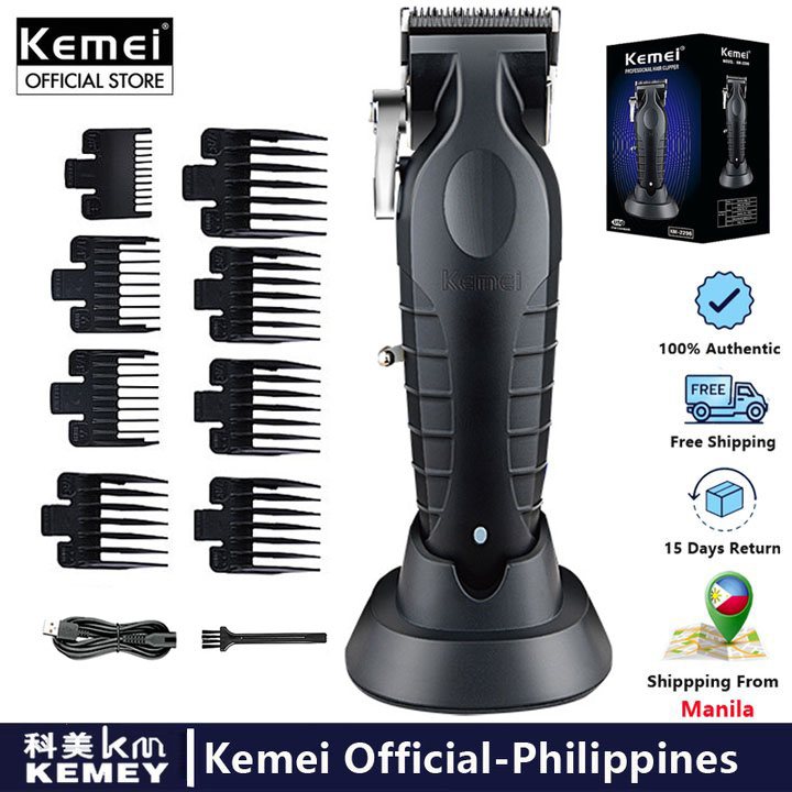 Km-2296 Usb Cordless Electric Body Groin Hair Clipper 2500mah Lithium Battery Hair Trimmer for ...