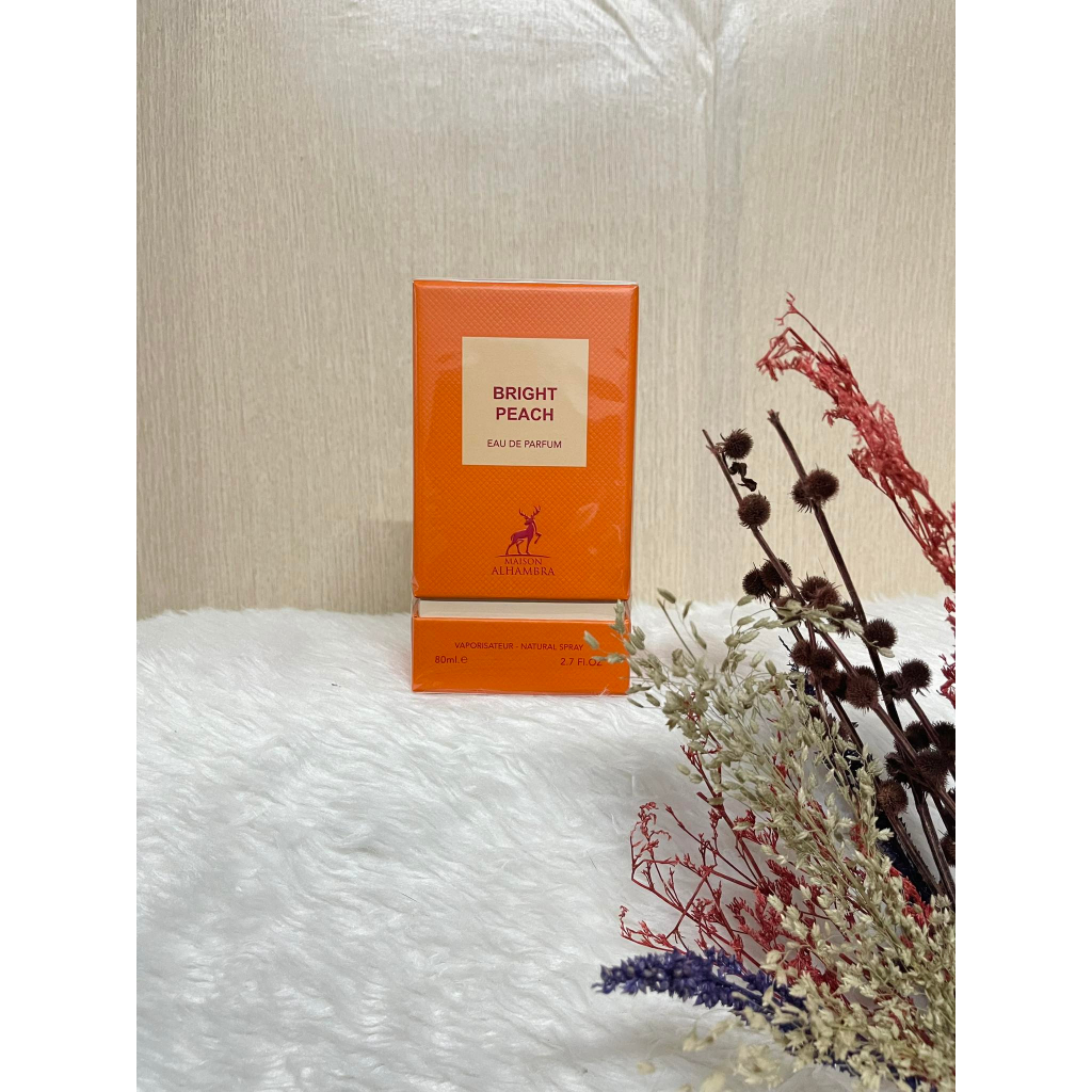 Bright Peach by Maison Alhmbra Unisex EDP 80ml | Shopee Philippines