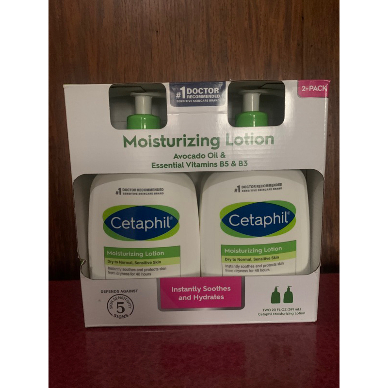 Cetaphil Moisturizing Lotion (2-Pack) | Shopee Philippines