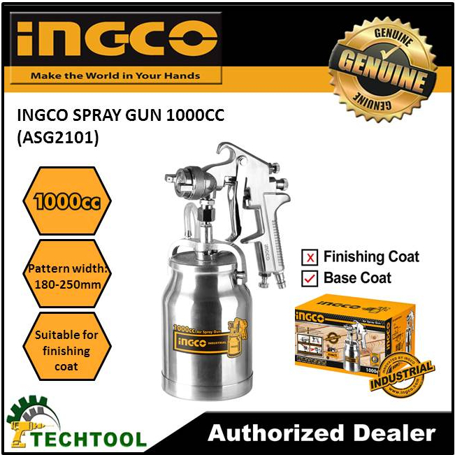 INGCO SPRAY GUN 1000CC (ASG2101) | Shopee Philippines