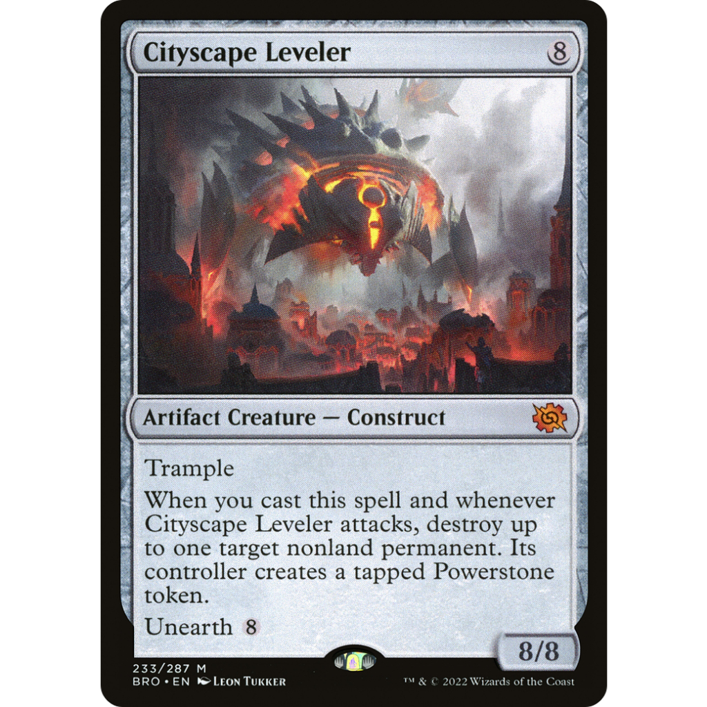 Cityscape Leveler | [SINGLE][BRO/233_NON-FOIL] - Magic: the Gathering ...