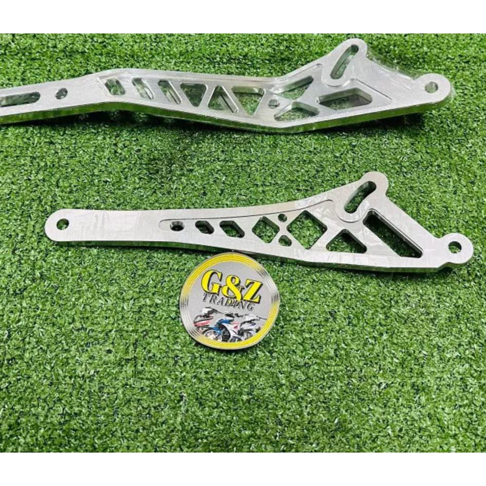 CNC PIPE BRACKET HI-MOUNT open pipe SNIPER 150/155 10MM | Shopee ...