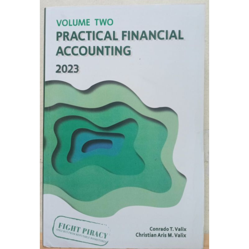 PRACTICAL FINANCIAL ACCOUNTING VOL.2 | Shopee Philippines