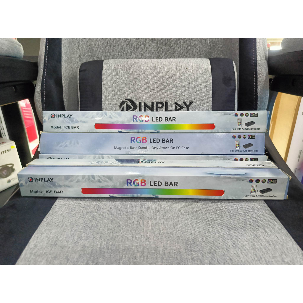 INPLAY ICE BAR, RGB LED BAR, MAGNETIC BASE STAND, EASY ATTACH TO YOUR ...