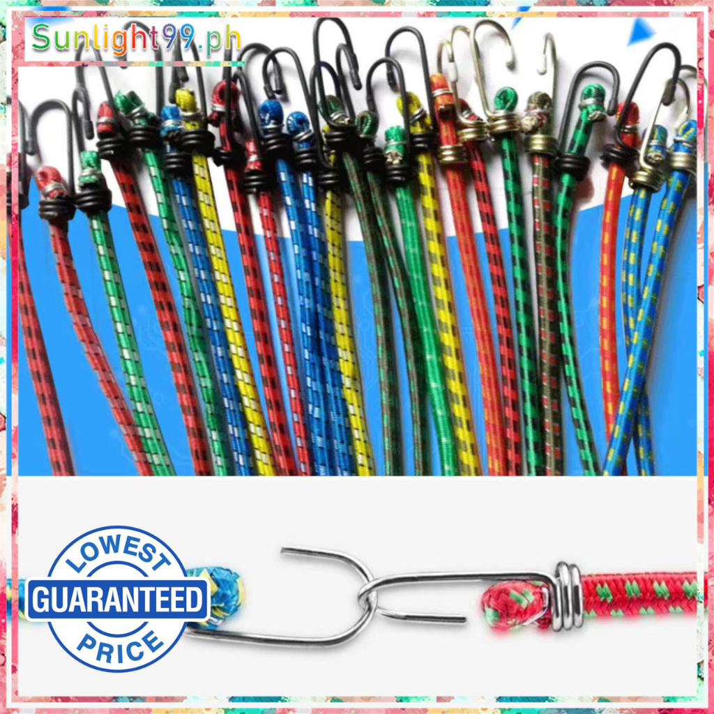 6pcs set elastics thick luggage rope,bungee cord,rope tie,with hook ...