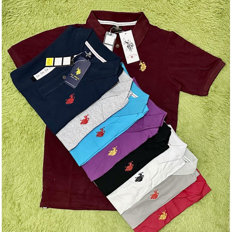 BRANDED OVERRUNS MENS POLO SHIRT US POLO (MINIMAL LOGO EMBROID ...