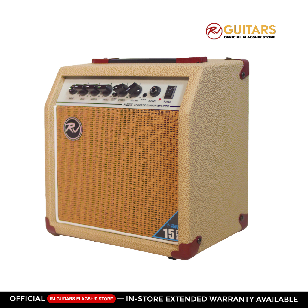 Rj Guitars Sound Wave Acoustic Amplifier - 15 Watts | Shopee Philippines