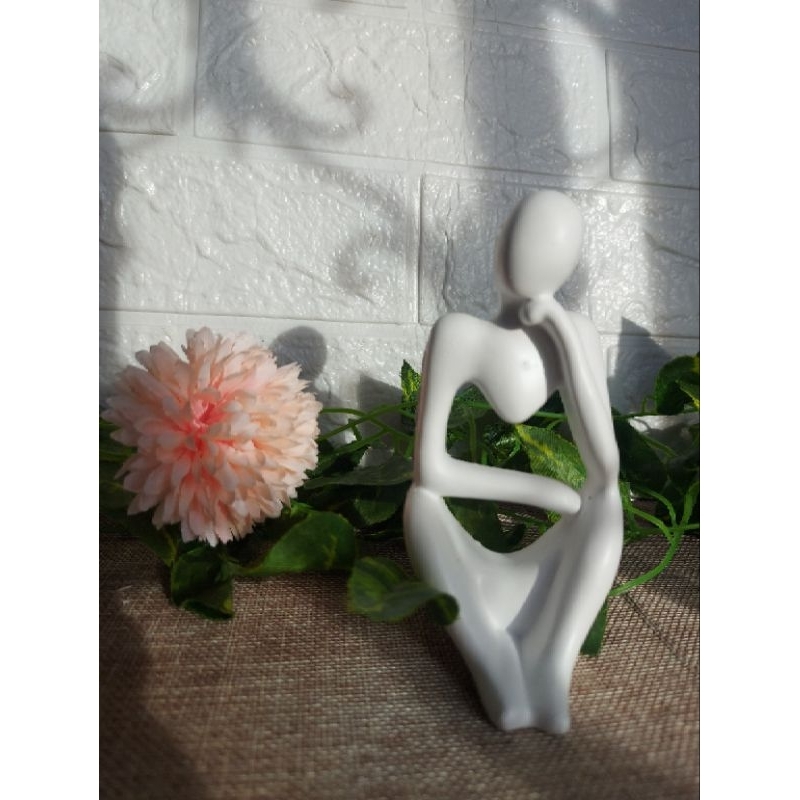 Left Hand Thinking Statue for Home Decor | Shopee Philippines